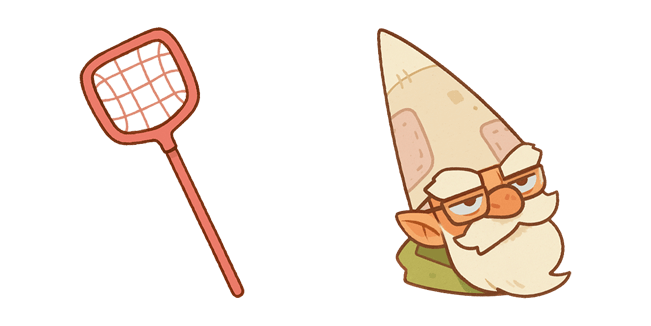 Сrawly the Green Wizard Gnome Cursor - Sweezy Custom Cursors