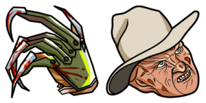 Freddy Krueger Cursor - Scary Movies Cursors Sweezy Custom Cursors
