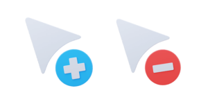 3D Cursors Collection - Sweezy Custom Cursors