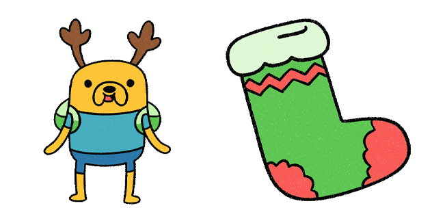 Adventute Time Jake the Hot-Dog Cursor - Sweezy Custom Cursors