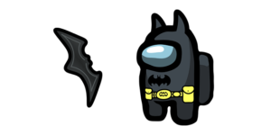 Among Us Batman Skin Cursor - Sweezy Custom Cursors