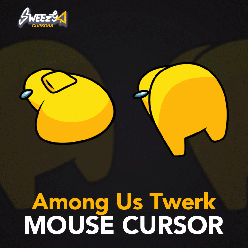 Among Us Yellow Twerk Animated Cursor Sweezy Custom Cursors