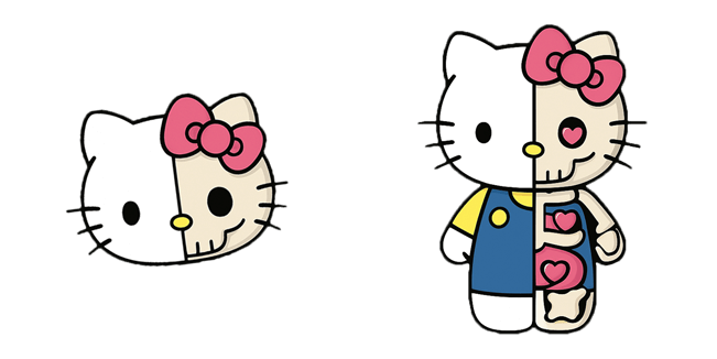 Sanrio Hello Kitty & Strawberry Cursor - Sweezy Custom Cursors