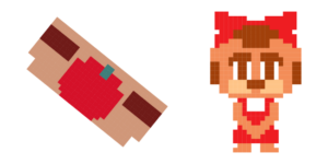 Andy's Apple Farm Margret the Mole & Basket Cursor - Sweezy