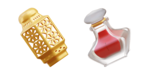 Arabic Lantern & Perfume 3D Cursor - Sweezy Custom Cursors