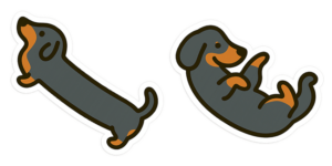 Adorable Dachshund Cursor - Sweezy Custom Cursors