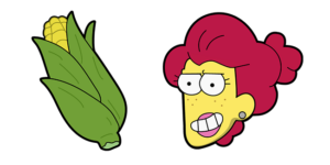 Big City Greens Bill Green & Food Animated Cursor - Sweezy