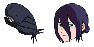 Chainsaw Man Power Face Cursor - Sweezy Custom Cursors