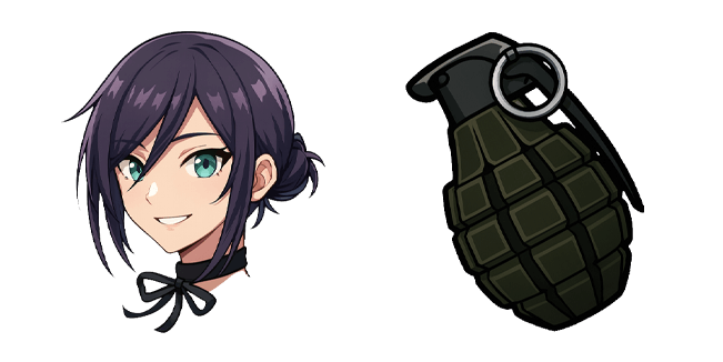 Chainsaw Man Power Face Cursor - Sweezy Custom Cursors