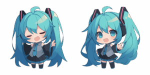 Vocaloid Cursors Collection - Sweezy Custom Cursors