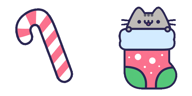 Pusheen in Christmas Sweater Cursor - Pusheen Cursors - Sweezy
