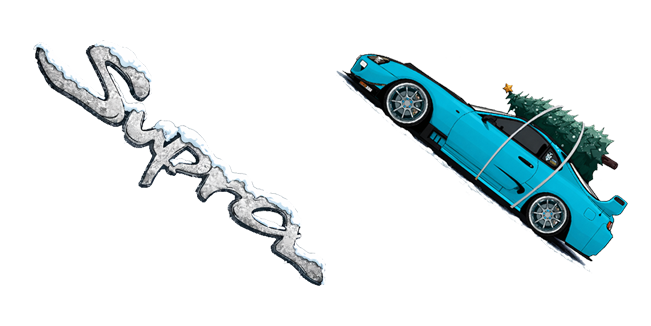 Christmas Toyota Cupra MK4 Cursor - Sweezy Custom Cursors