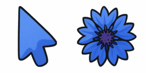 Cornflower Cursor - Sweezy Custom Cursors