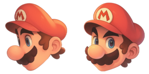 Curious Super Mario Cursor - Sweezy Custom Cursors