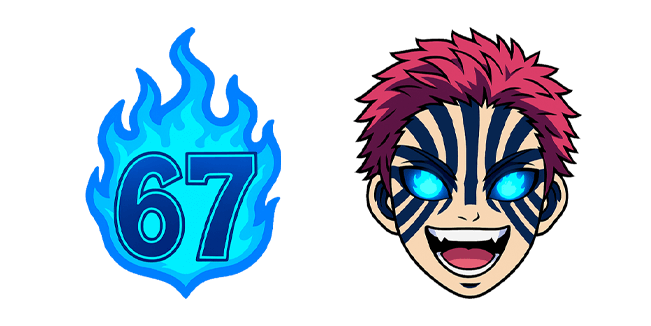 Demon Slayer Kawaii Inosuke Hashibira Cursor - Sweezy Custom Cursors