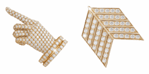 Diamond Mesh Gold Hand & Chevron Cursor - Sweezy Custom Cursors