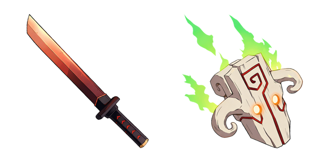 Dota 2 Juggernaut & Sword Cursor - Sweezy Custom Cursors