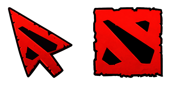 Dota 2 Logo Arrow Cursor - Sweezy Custom Cursors