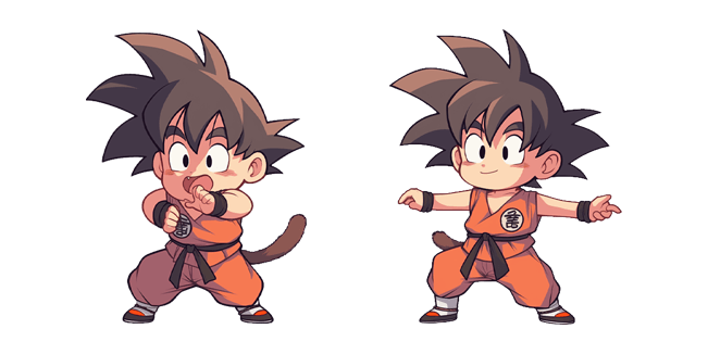 Dragon Ball MUI Goku Animated Cursor - Sweezy Cursors