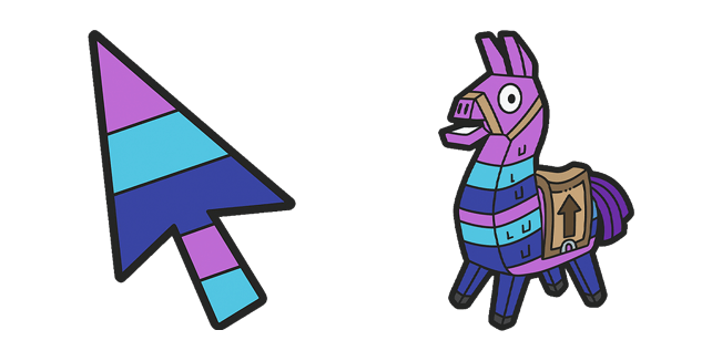 Fortnite Supply Llama Cursor - Sweezy Custom Cursors