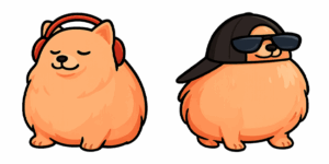 Funny Vibing German Spitz Cursor - Sweezy Custom Cursors