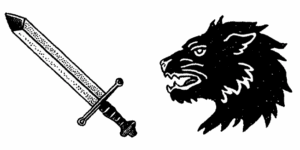 Gothic Leon Head & Sword Cursor - Sweezy Custom Cursors