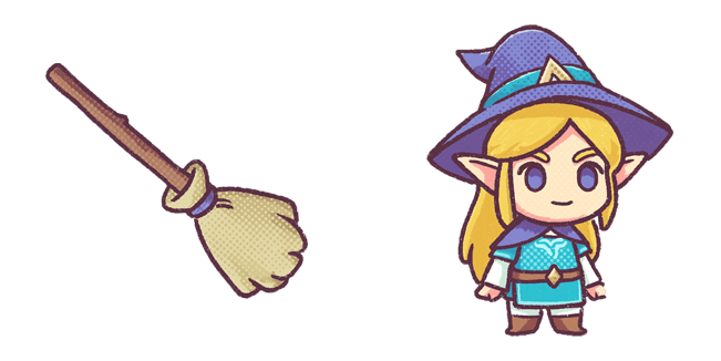 Legend of Zelda Link Master Sword Cursor - Sweezy Custom Cursors