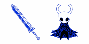 Hollow Knight The Knight Cursor - Sweezy Custom Cursors