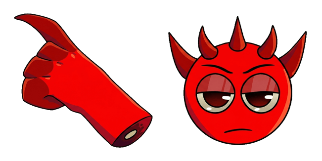 Incredibox Sprunki Gray Animated Cursor - Windows Cursor - Sweezy