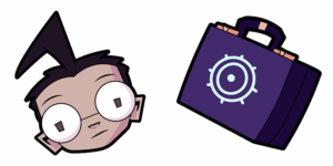 Invader ZIM Dib Membrane Cursor - Windows Cursors - Sweezy