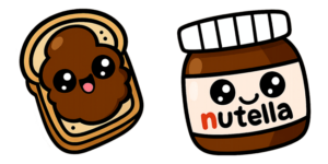 Kawaii Nutella Sandwich & Jar Cursor - Sweezy Custom Cursors
