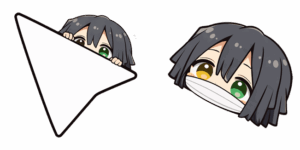 KNY Obanai Iguro Chibi Arrow Cursor - Sweezy Custom Cursors
