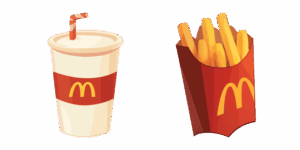 McDonalds Fries & Drink Cursor - Sweezy Custom Cursors