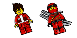 Ninjago Kai Cursor - Cartoons Cursors - Sweezy Cursors