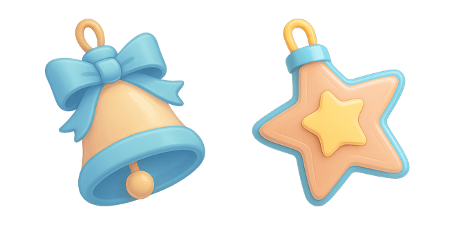 Cute Santa Claus & Christmas Tree Cursor - Sweezy Cursors