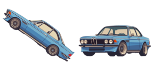 Retro Blue BMW Cursor - Sweezy Custom Cursors