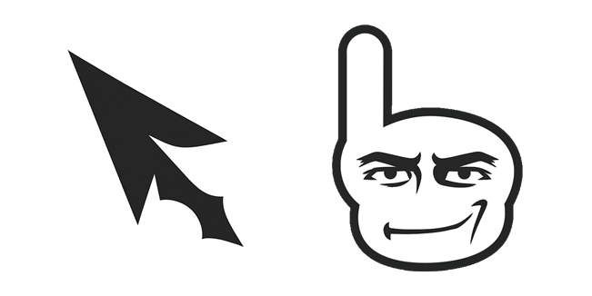 Roblox Sussy Smirk Arrow & Hand Cursor - Sweezy Custom Cursors
