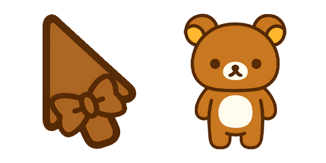 San-X Rilakkuma & Arrow Cursor - Sweezy Custom Cursors
