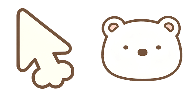 San-X Rilakkuma & Arrow Cursor - Sweezy Custom Cursors