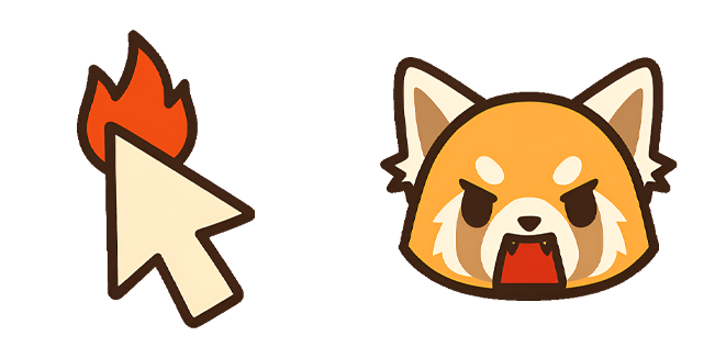 Sanrio Christmas Aggretsuko Animated Cursor - Sweezy Cursors