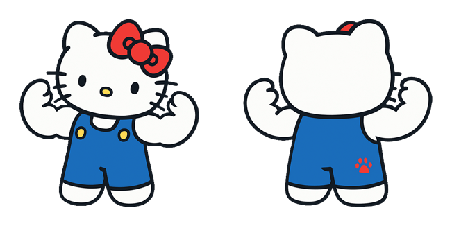 Hello Kitty x Demon Slayer Mitsuri Cursor - Sweezy Custom Cursors