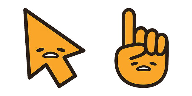 Sanrio Gudetama Lazy Egg Cursor - Sweezy Custom Cursors