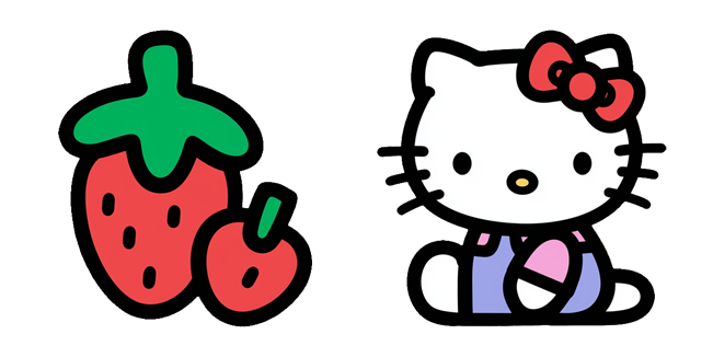 Sanrio Hello Kitty & Yellow Bread Cursor - Sweezy Custom Cursors