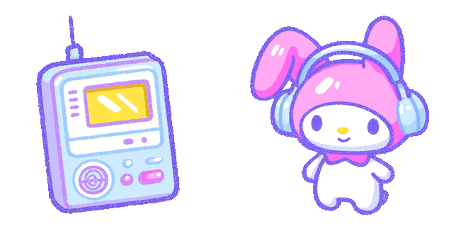 Sanrio Kawaii Tuxedo Sam Animated Cursor - Sweezy Cursors