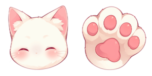 Cute Cat Paw Cursor - Animals Cursors - Sweezy Custom Cursors