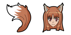 Spice & Wolf Holo Cursor - Anime Cursors - Sweezy Cursors