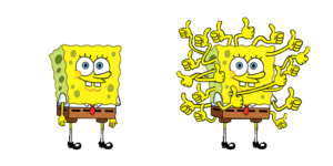 SpongeBob Mrs. Puff & Boat Cursor - Sweezy Custom Cursors