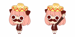Spy x Family Bond & Anya Animated Cursor - Sweezy Cursors