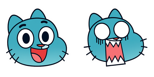 TAWOG Gumball Watterson Funny Faces Cursor - Sweezy Custom Cursors