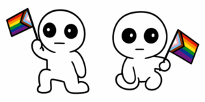 TBH Creature Progress Pride Flag Cursor - Sweezy Custom Cursors